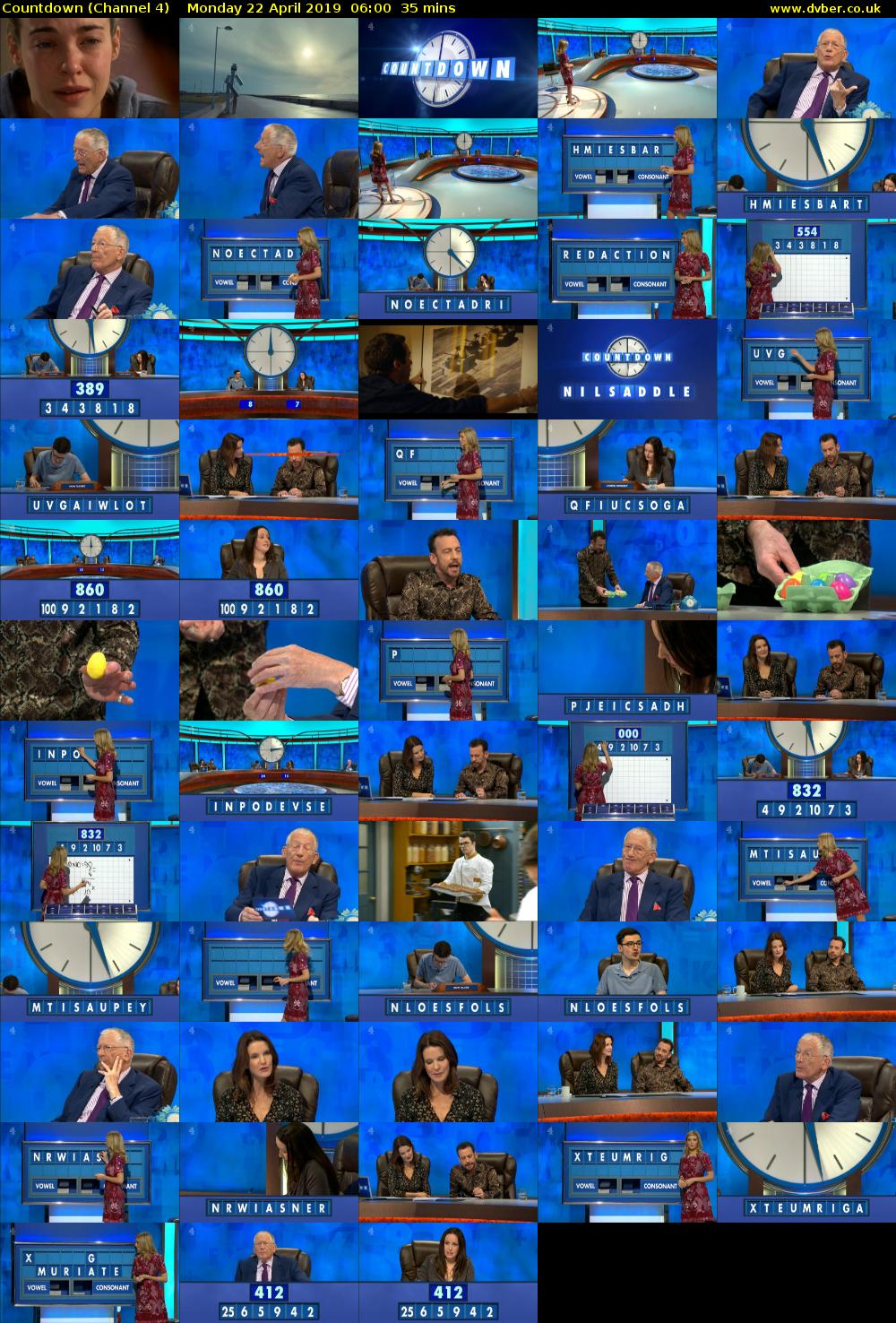 Countdown (Channel 4) - 2019-04-22-0600
