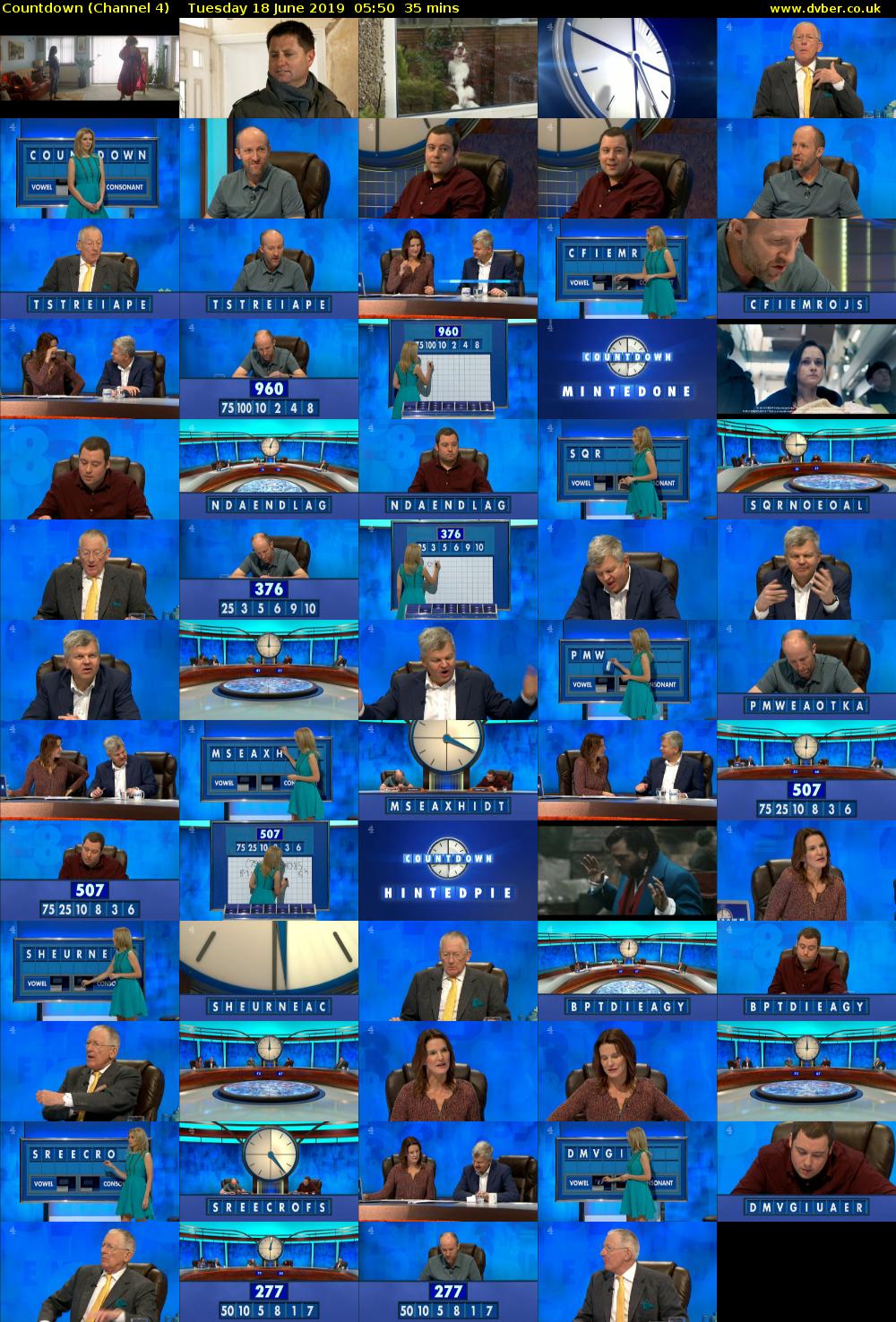 Countdown (Channel 4) - 2019-06-18-0550
