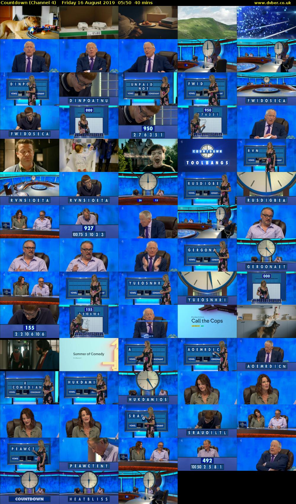 Countdown (Channel 4) - 2019-08-16-0550