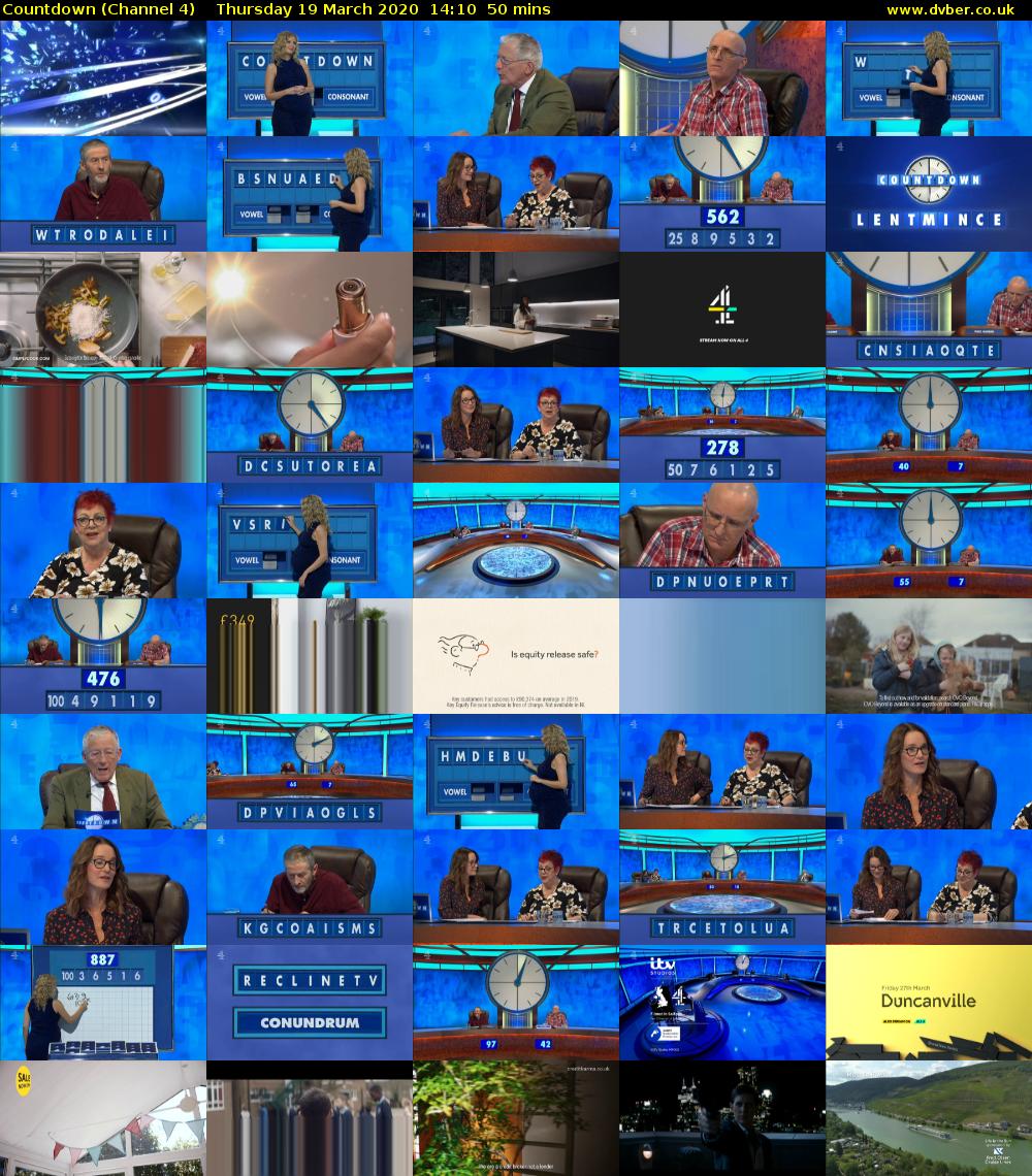 Countdown (Channel 4) - 2020-03-19-1410