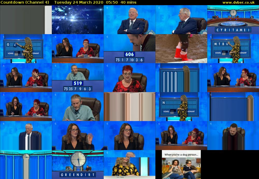 Countdown (Channel 4) - 2020-03-24-0550