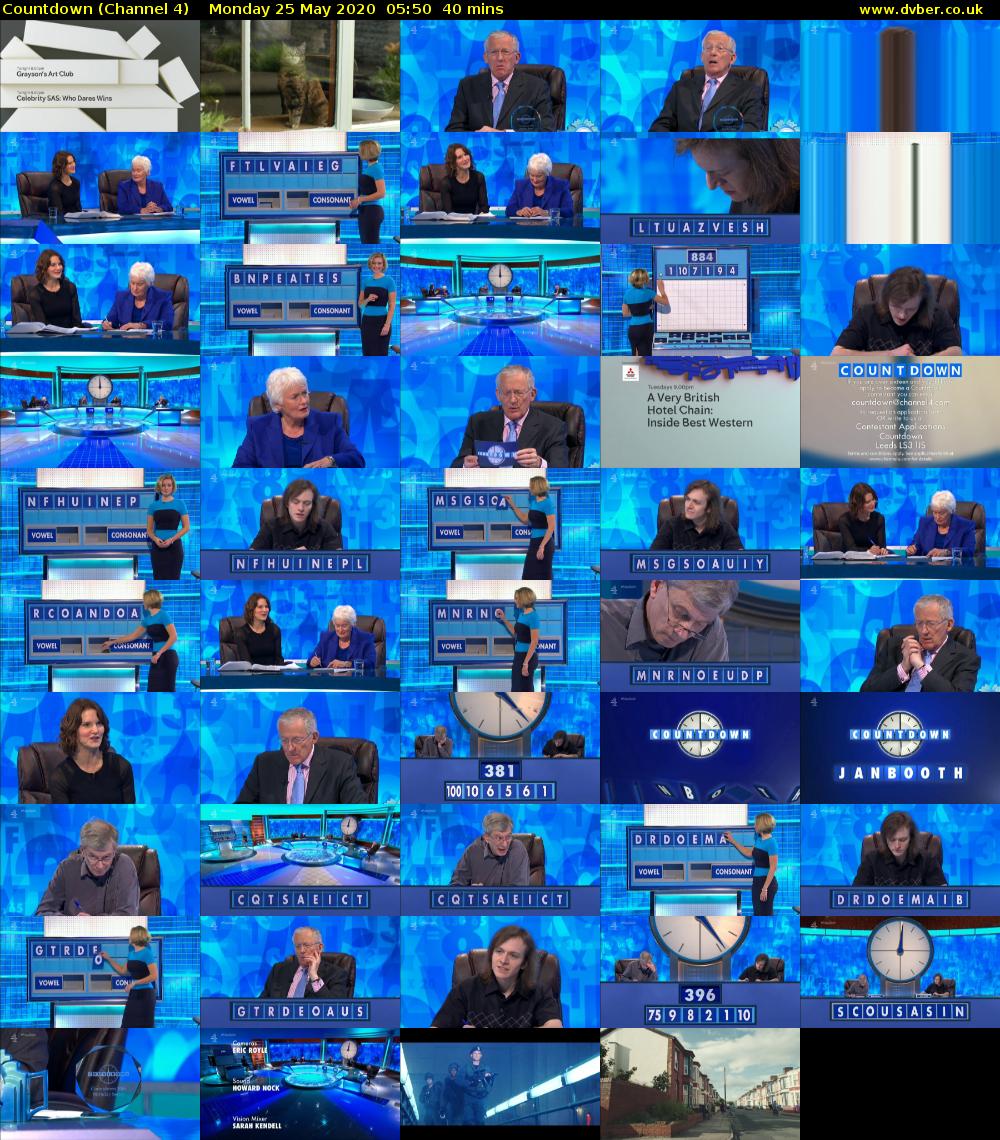 Countdown (Channel 4) - 2020-05-25-0550
