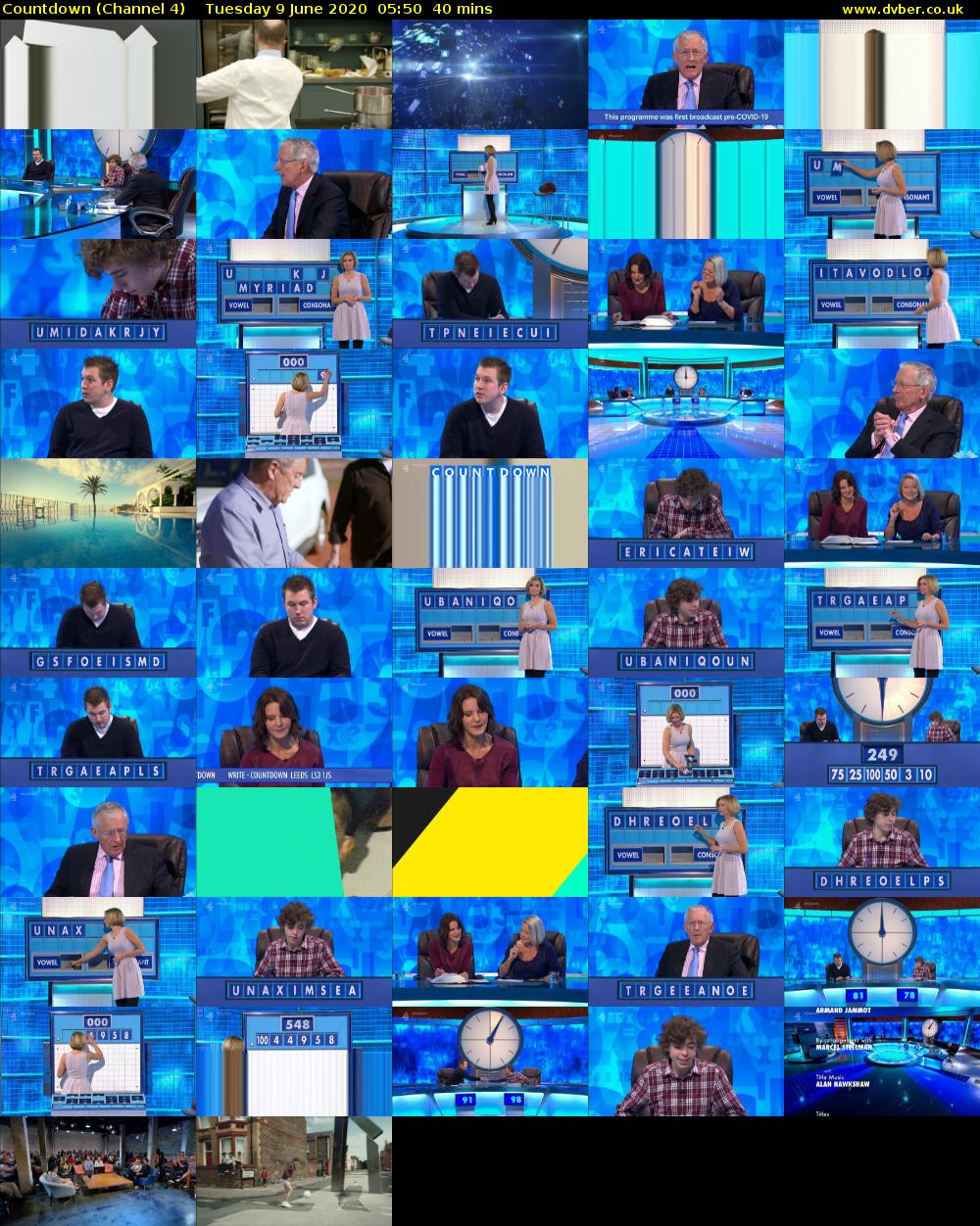 Countdown (Channel 4) - 2020-06-09-0550