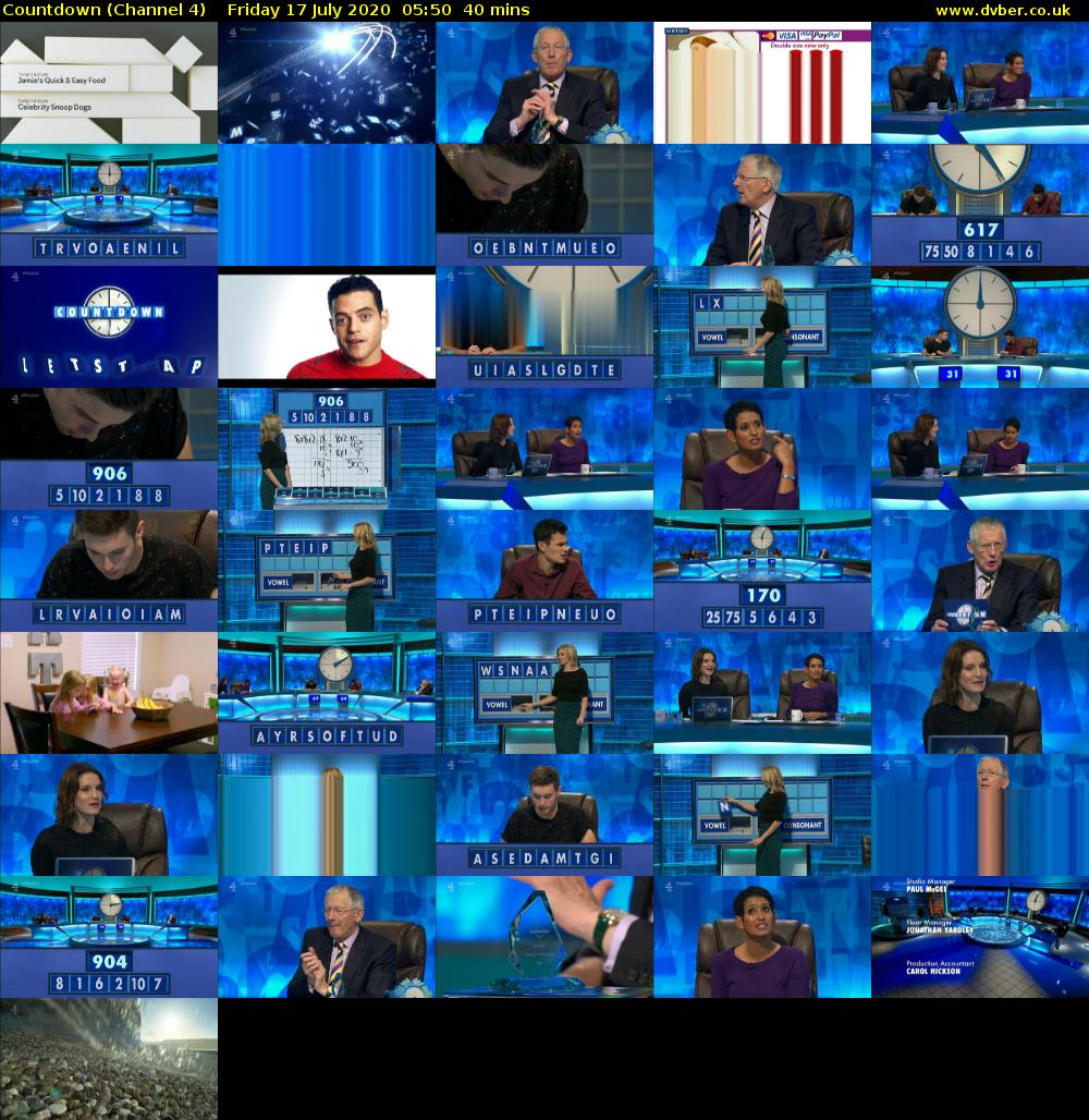 Countdown (Channel 4) - 2020-07-17-0550