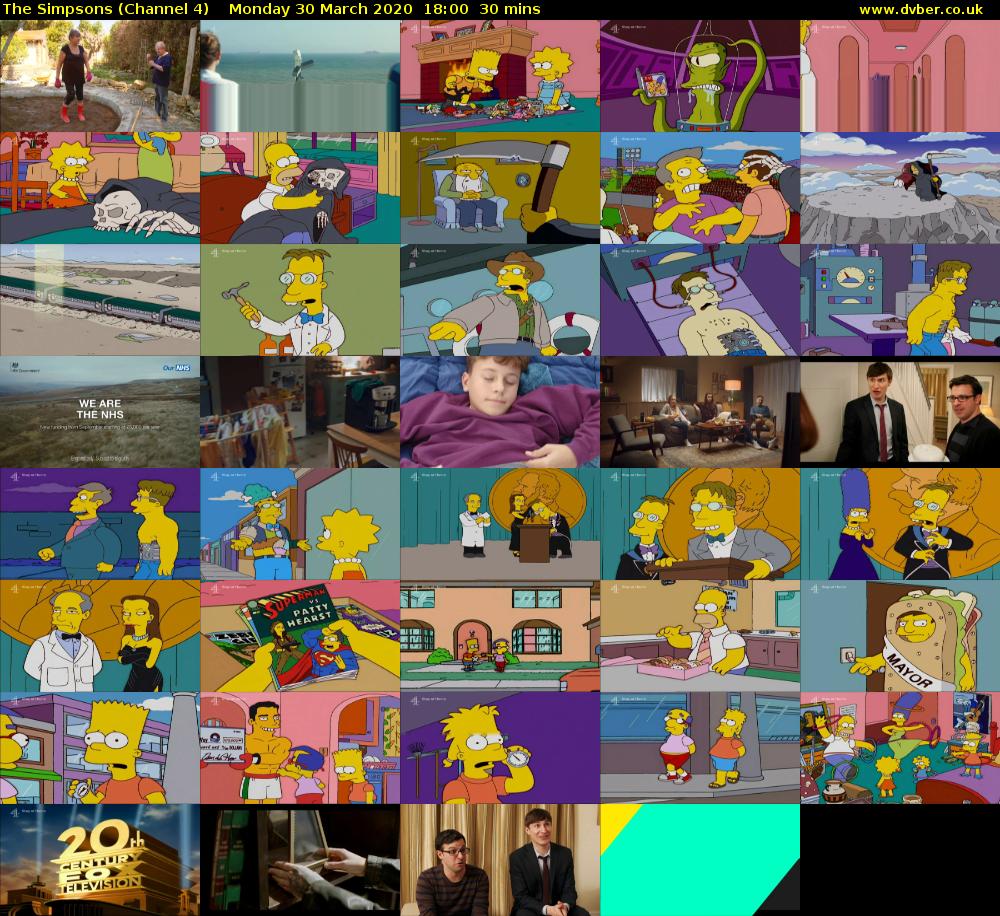 The Simpsons (Channel 4) - 2020-03-30-1800