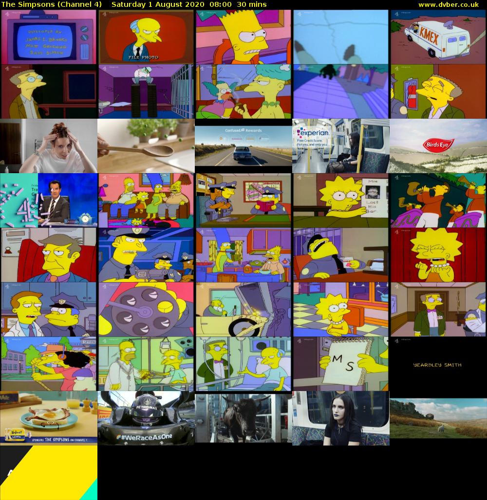 The Simpsons (Channel 4) - 2020-08-01-0800