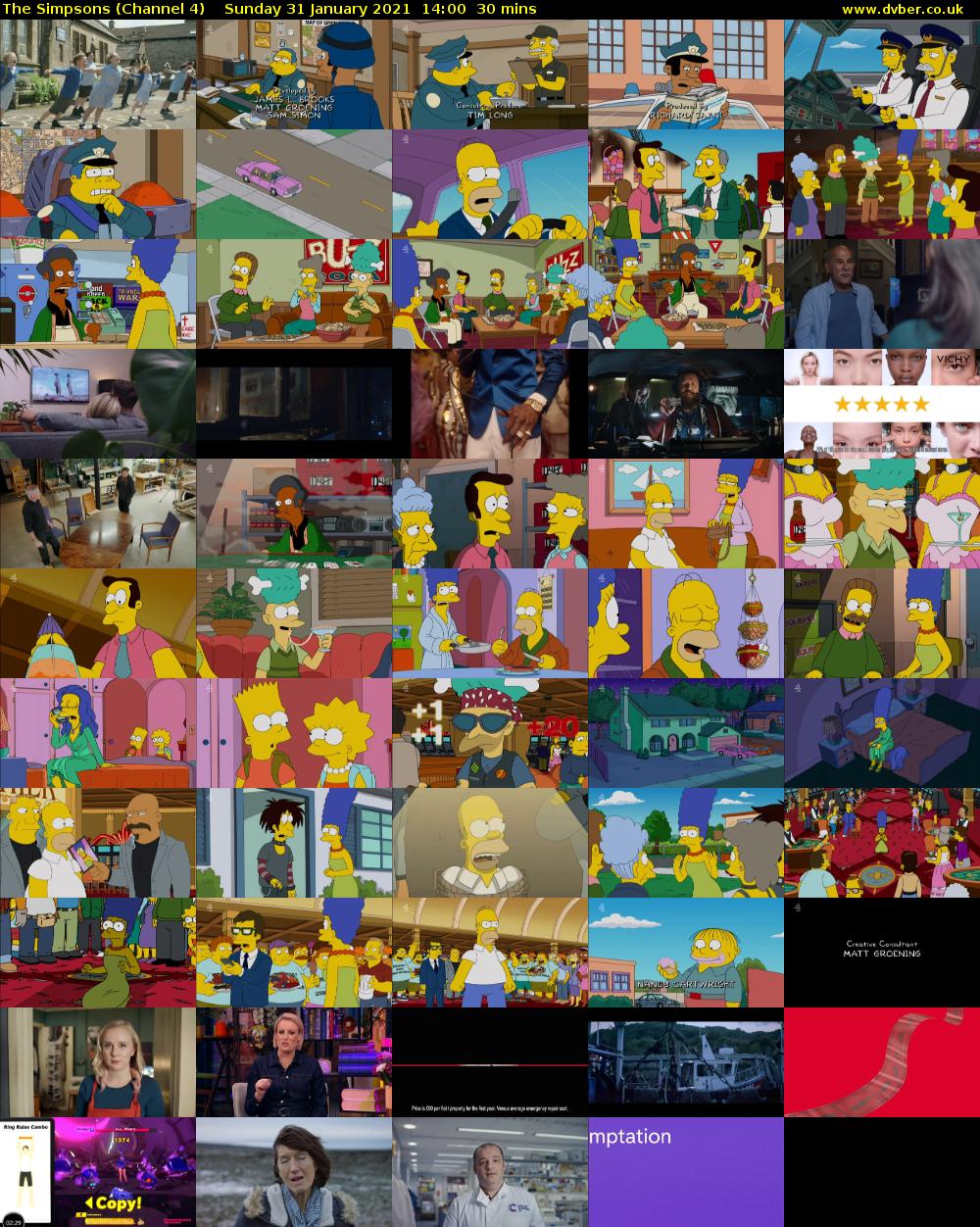 The Simpsons (Channel 4) - 2021-01-31-1400