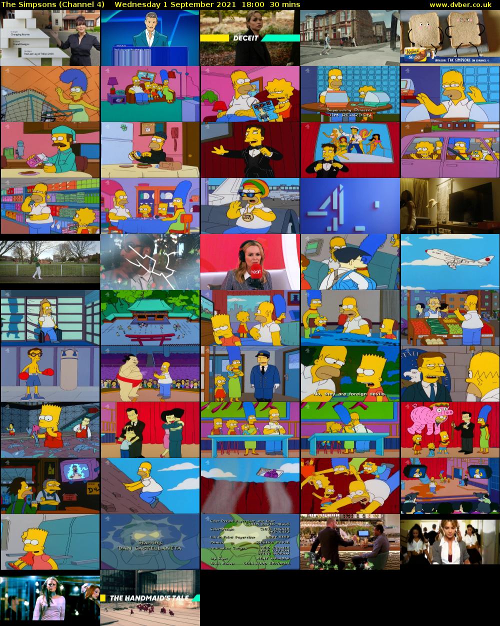 The Simpsons (Channel 4) - 2021-09-01-1800