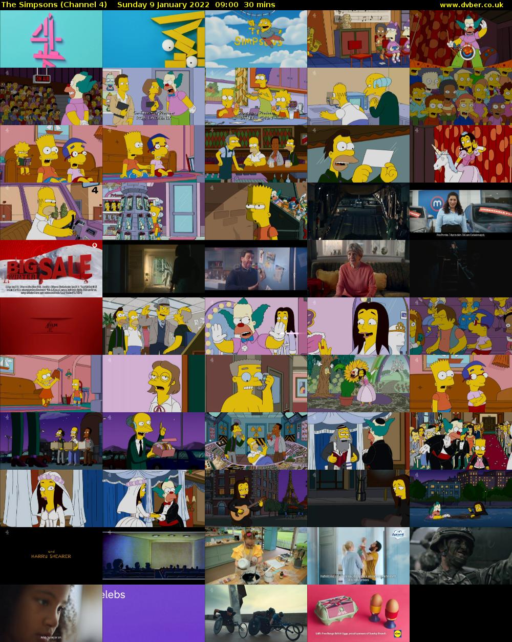 The Simpsons (Channel 4) - 2022-01-09-0900