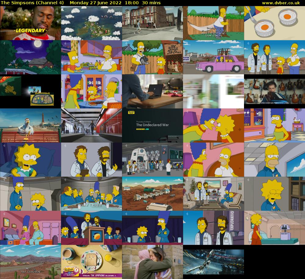 The Simpsons (Channel 4) - 2022-06-27-1800