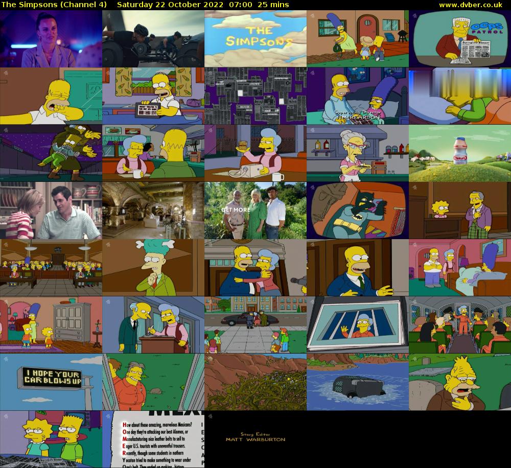 The Simpsons (Channel 4) - 2022-10-22-0700