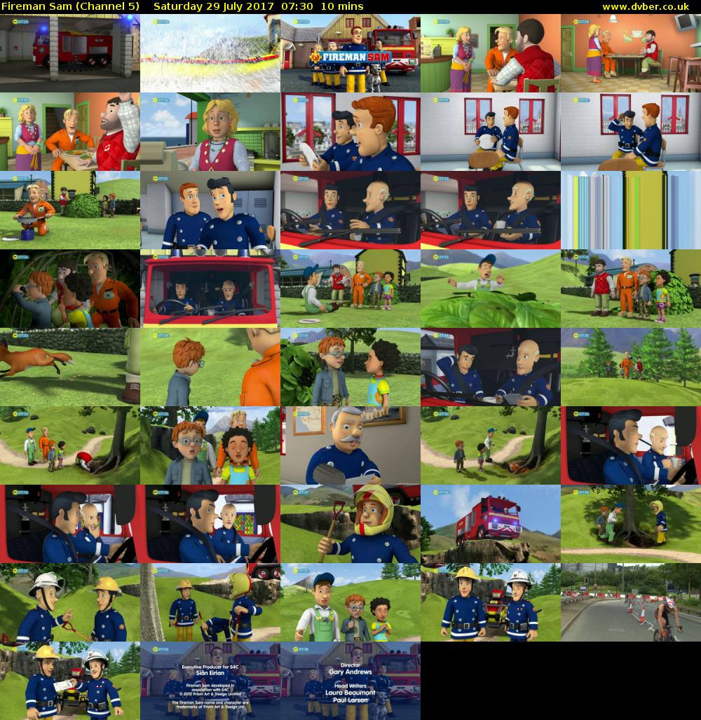 Fireman Sam (Channel 5 HD) - 2017-07-29-0730