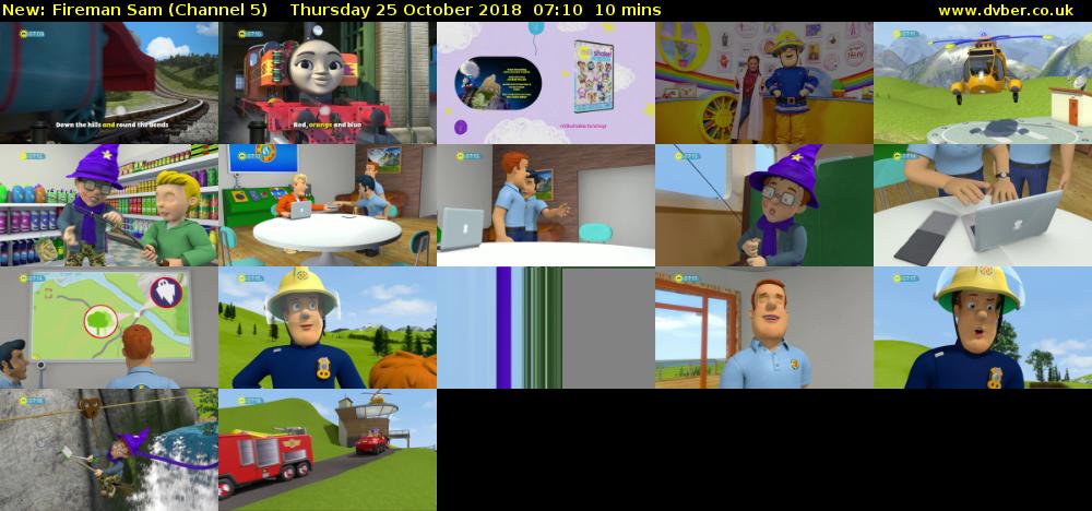 Fireman Sam (Channel 5 HD) - 2018-10-25-0710