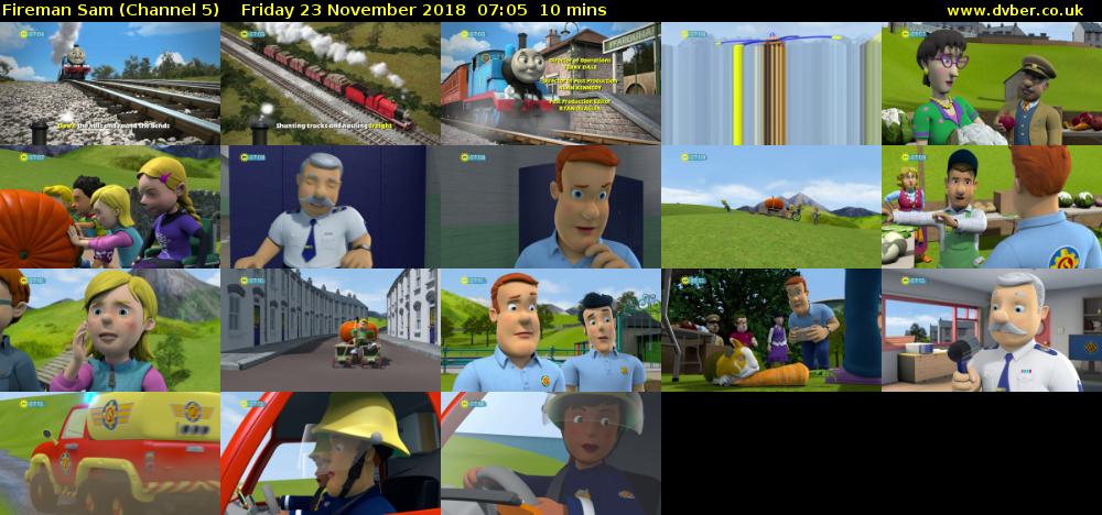 Fireman Sam (Channel 5 HD) - 2018-11-23-0705