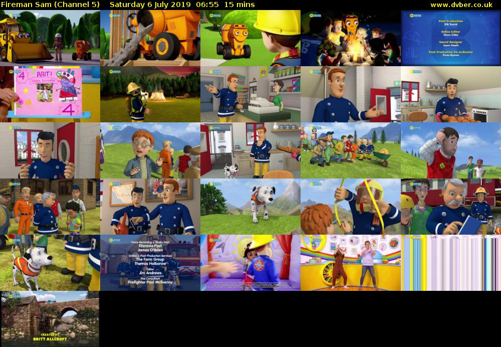 Fireman Sam (Channel 5 HD) - 2019-07-06-0655