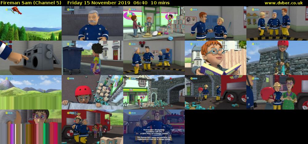 Fireman Sam (Channel 5 HD) - 2019-11-15-0640