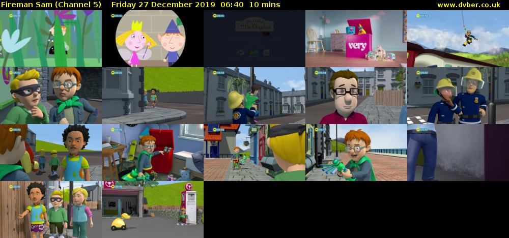 Fireman Sam (Channel 5 HD) - 2019-12-27-0640