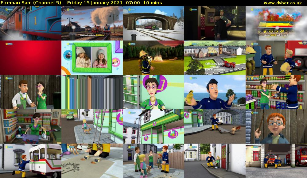 Fireman Sam (Channel 5 HD) - 2021-01-15-0700