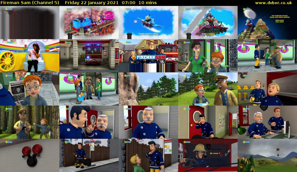 Fireman Sam (Channel 5 HD) - 2021-01-22-0700