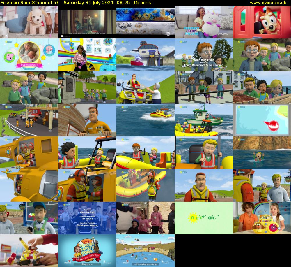 Fireman Sam (Channel 5 HD) - 2021-07-31-0825