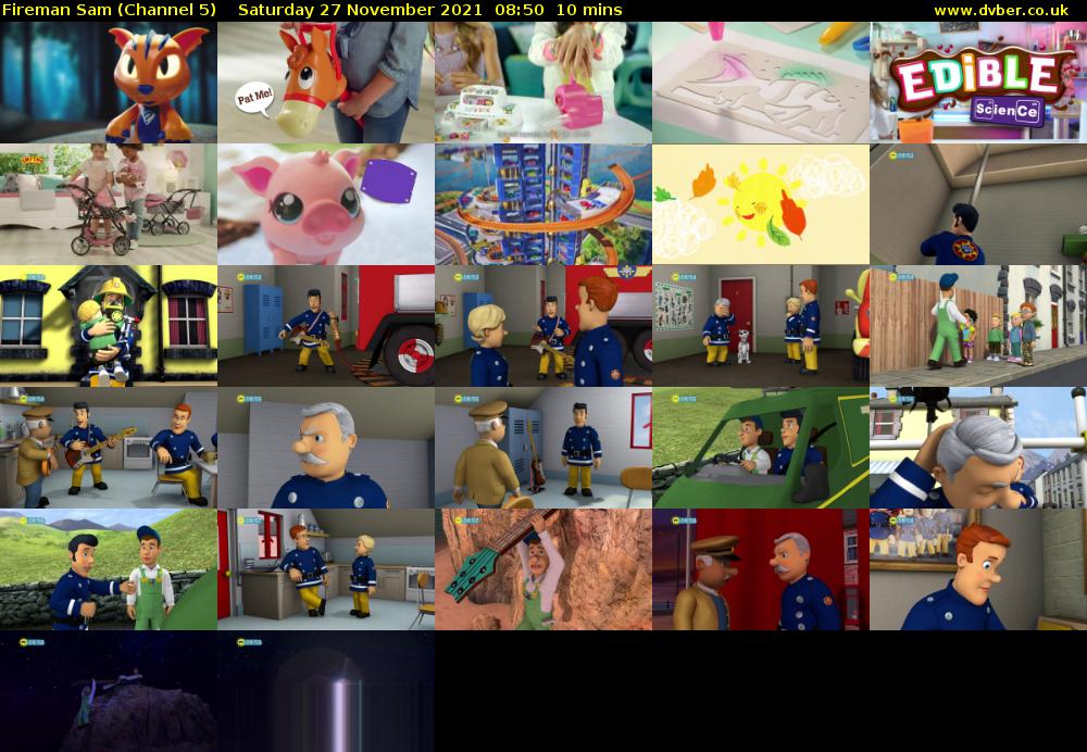 Fireman Sam (Channel 5 HD) - 2021-11-27-0850