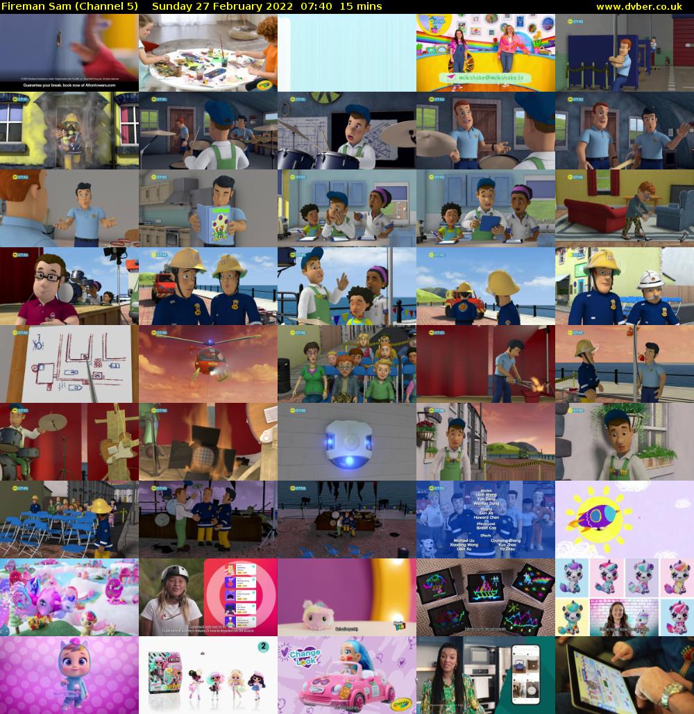 Fireman Sam (Channel 5 HD) - 2022-02-27-0740