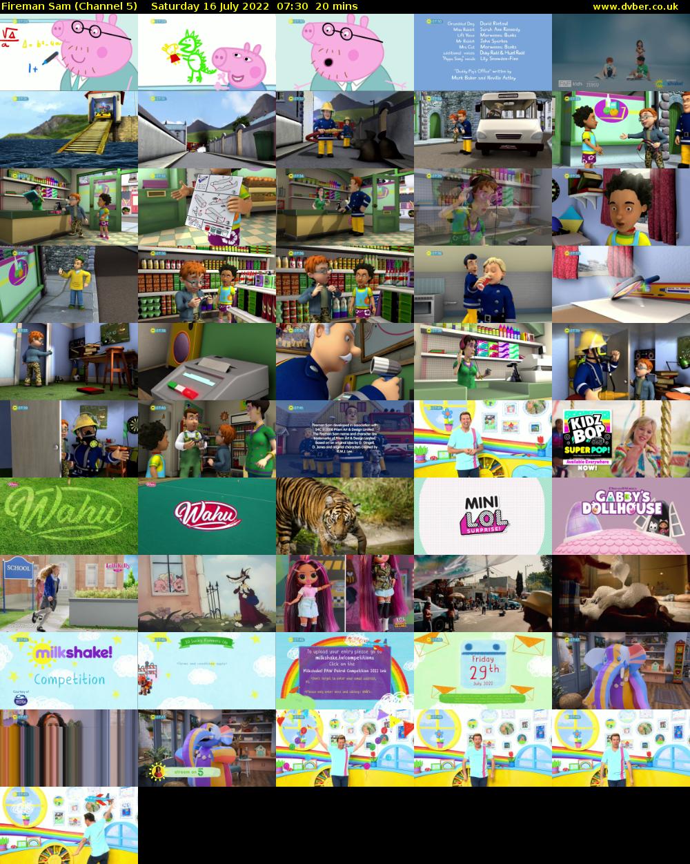 Fireman Sam (Channel 5 HD) - 2022-07-16-0730