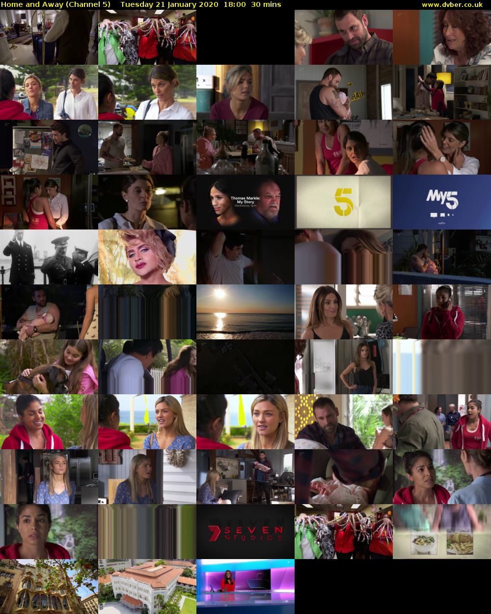 Home and Away (Channel 5 HD) - 2020-01-21-1800