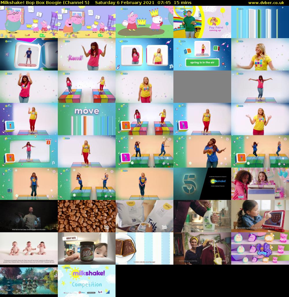 Milkshake! Bop Box Boogie (Channel 5 HD) - 2021-02-06-0745