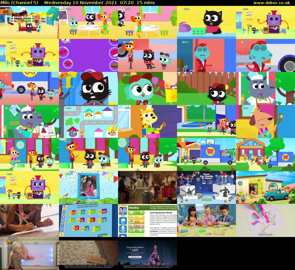 Milo (Channel 5 HD) - 2021-11-10-0720