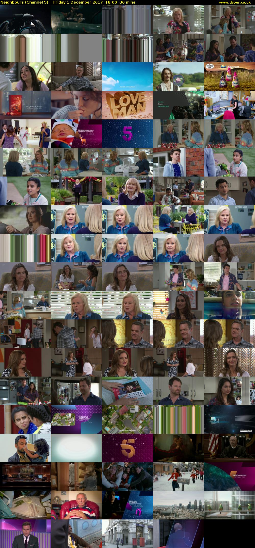 Neighbours (Channel 5 HD) - 2017-12-01-1800