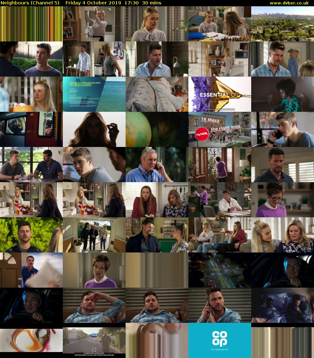 Neighbours (Channel 5 HD) - 2019-10-04-1730