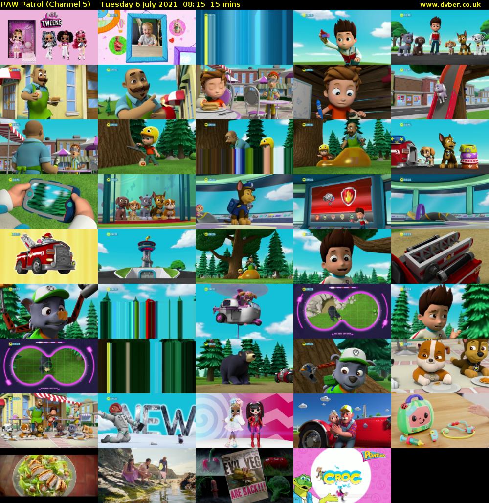 PAW Patrol (Channel 5 HD) - 2021-07-06-0815