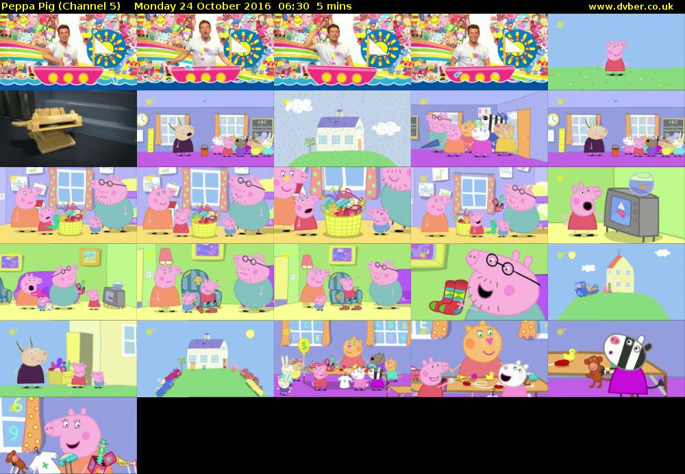 Peppa Pig (Channel 5 HD) - 2016-10-24-0630