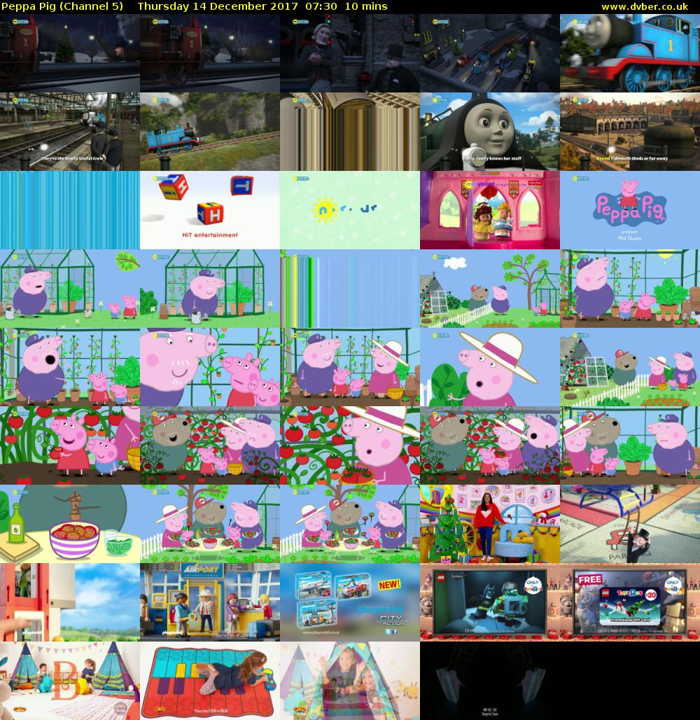 Peppa Pig (Channel 5 HD) - 2017-12-14-0730
