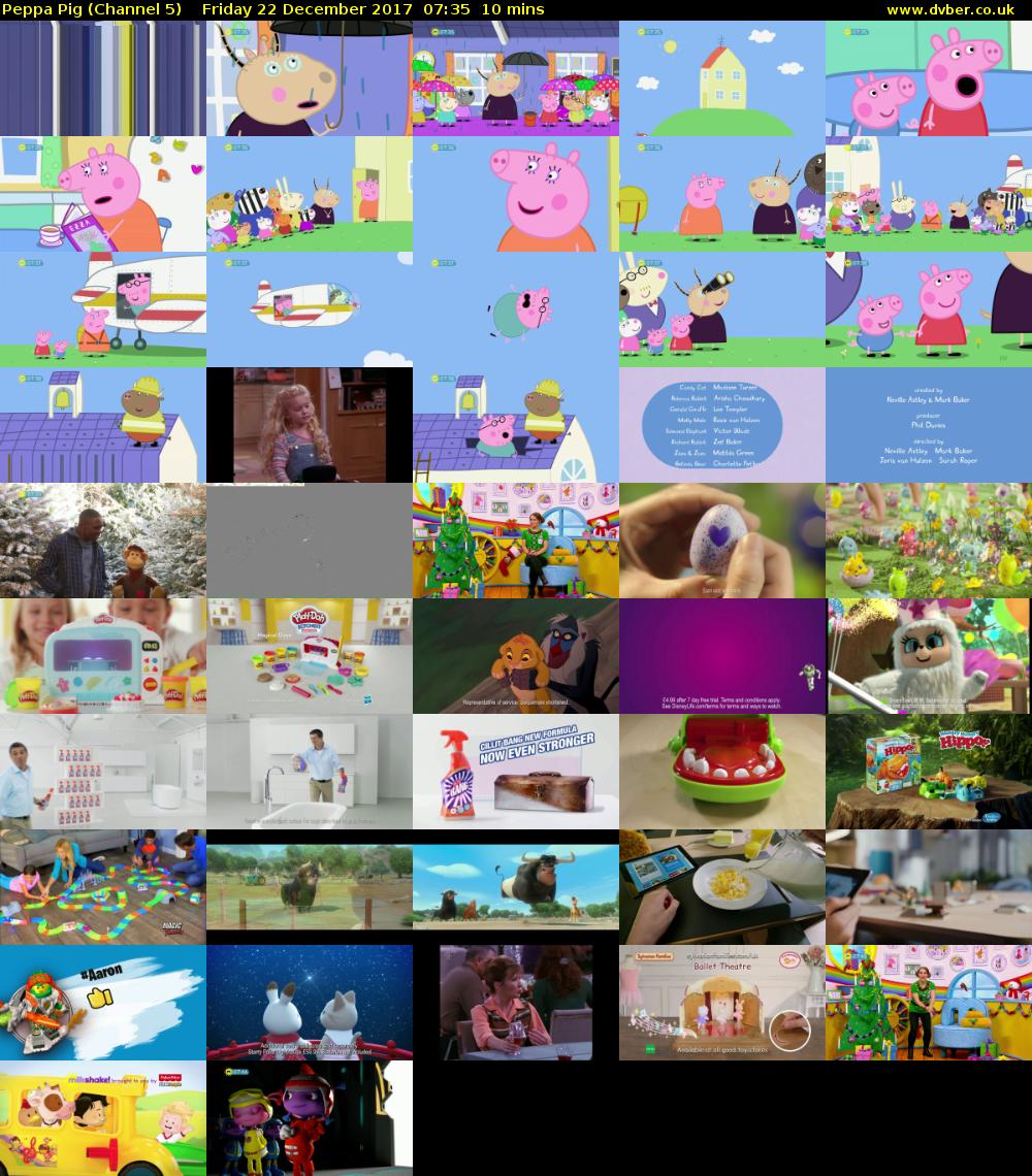 Peppa Pig (Channel 5 HD) - 2017-12-22-0735