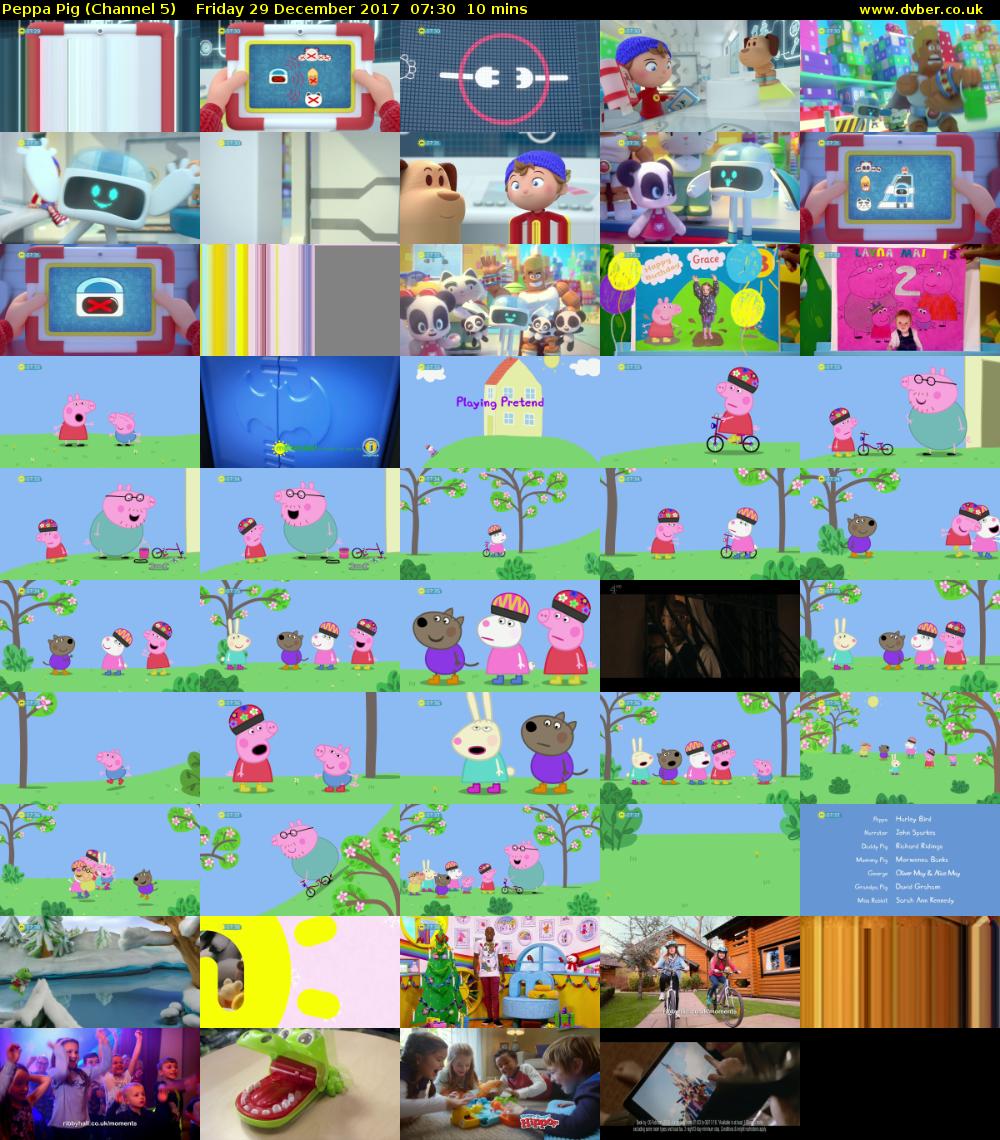 Peppa Pig (Channel 5 HD) - 2017-12-29-0730