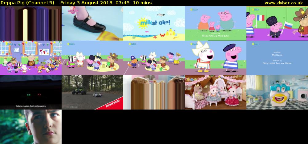 Peppa Pig (Channel 5 HD) - 2018-08-03-0745