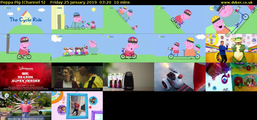 Peppa Pig (Channel 5 HD) - 2019-01-25-0720