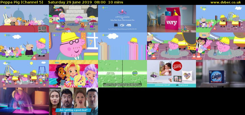 Peppa Pig (Channel 5 HD) - 2019-06-29-0800