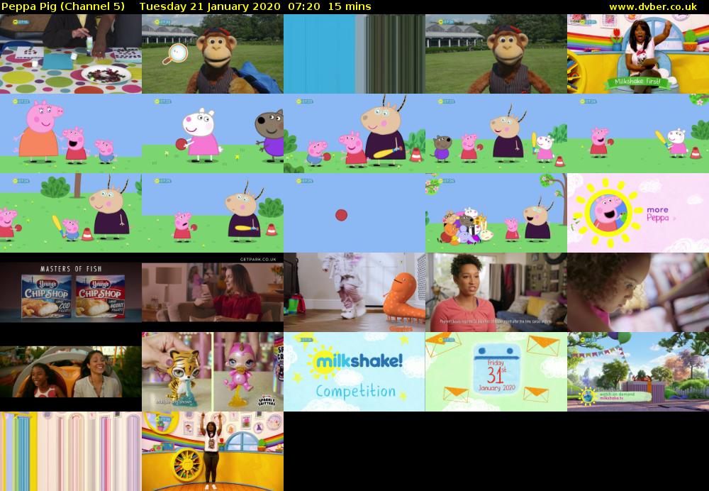 Peppa Pig (Channel 5 HD) - 2020-01-21-0720