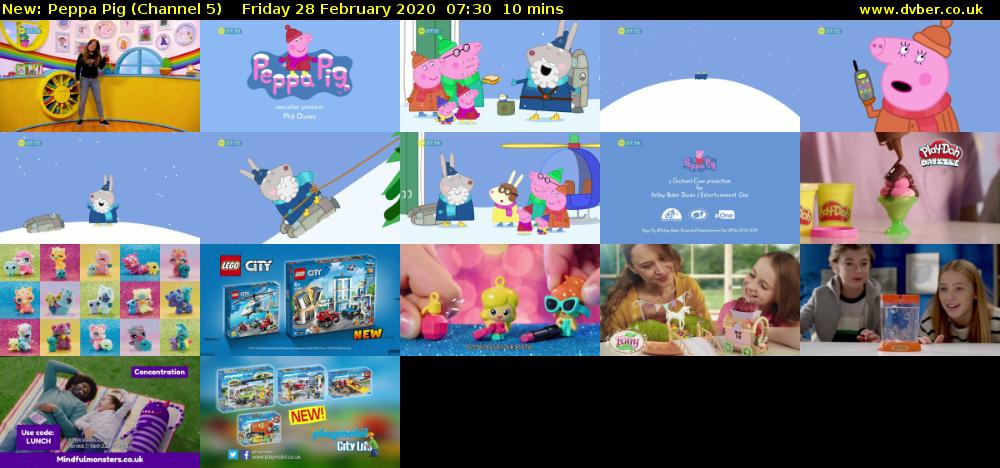 Peppa Pig (Channel 5 HD) - 2020-02-28-0730