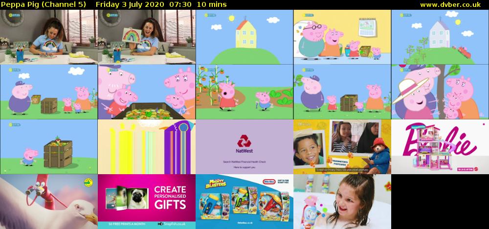 Peppa Pig (Channel 5 HD) - 2020-07-03-0730