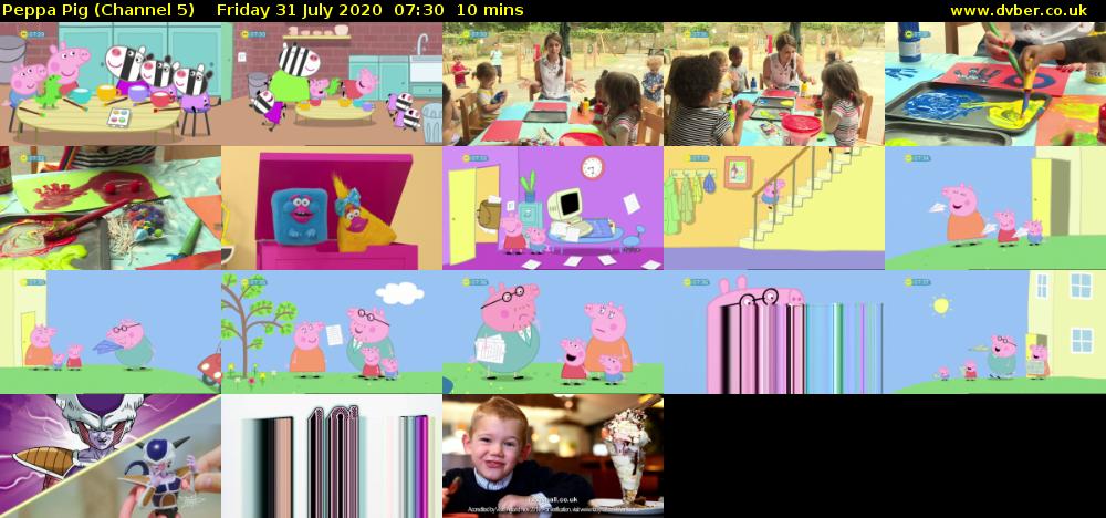 Peppa Pig (Channel 5 HD) - 2020-07-31-0730