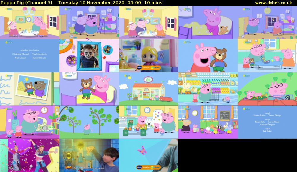 Peppa Pig (Channel 5 HD) - 2020-11-10-0900