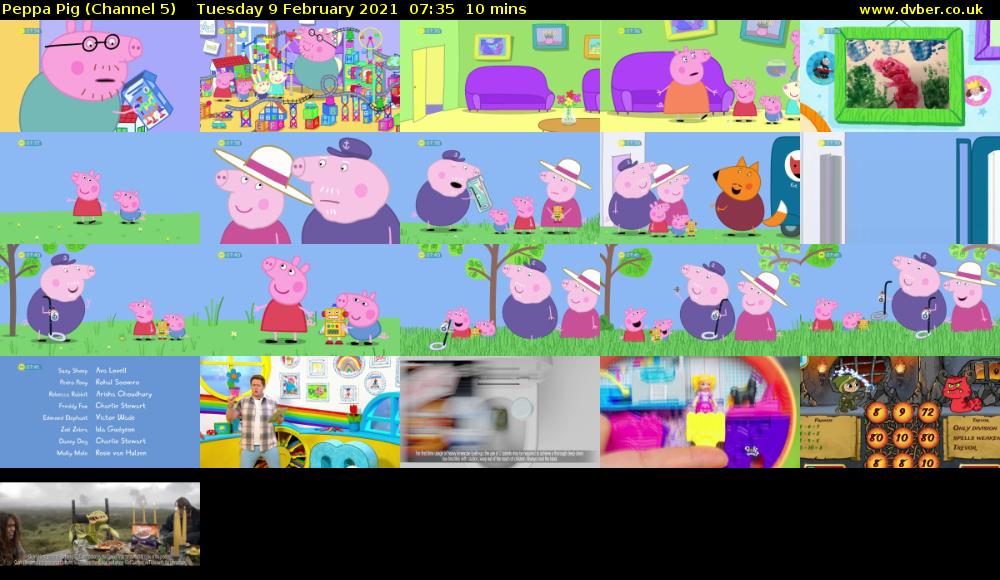 Peppa Pig (Channel 5 HD) - 2021-02-09-0735