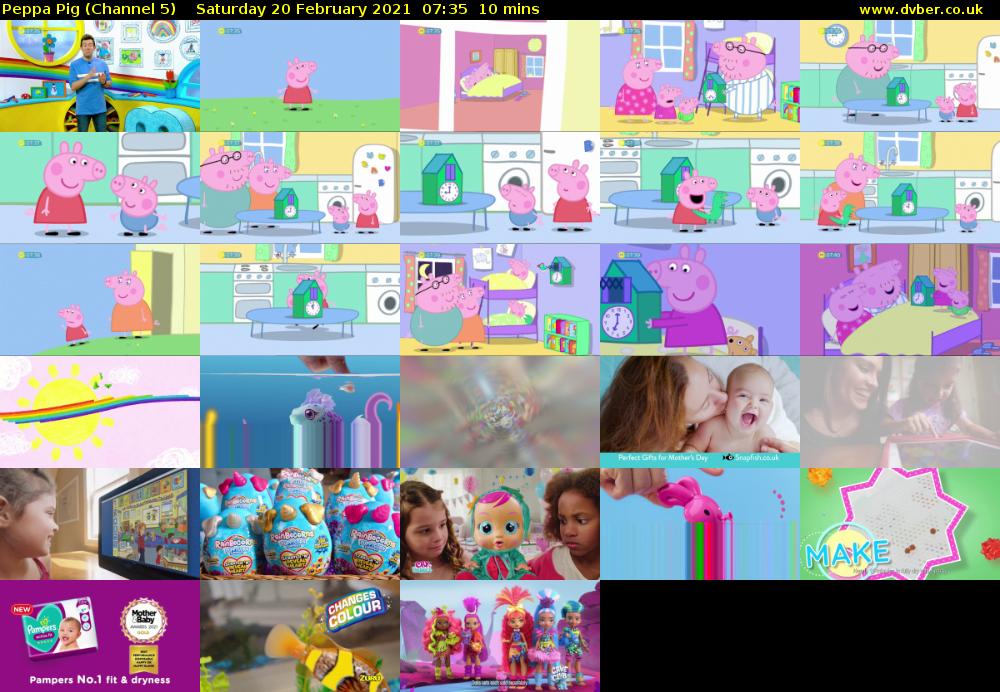 Peppa Pig (Channel 5 HD) - 2021-02-20-0735