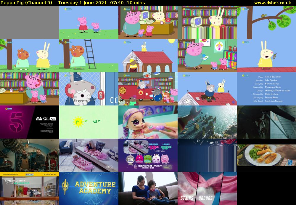 Peppa Pig (Channel 5 HD) - 2021-06-01-0740