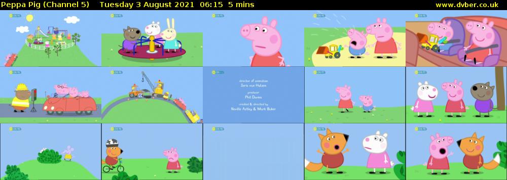 Peppa Pig (Channel 5 HD) - 2021-08-03-0615