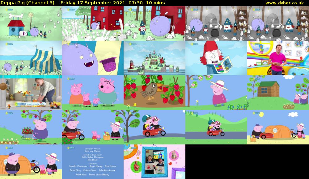 Peppa Pig (Channel 5 HD) - 2021-09-17-0730